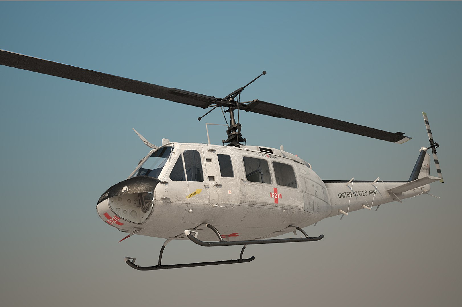 3d max h uh-1 uh-1h