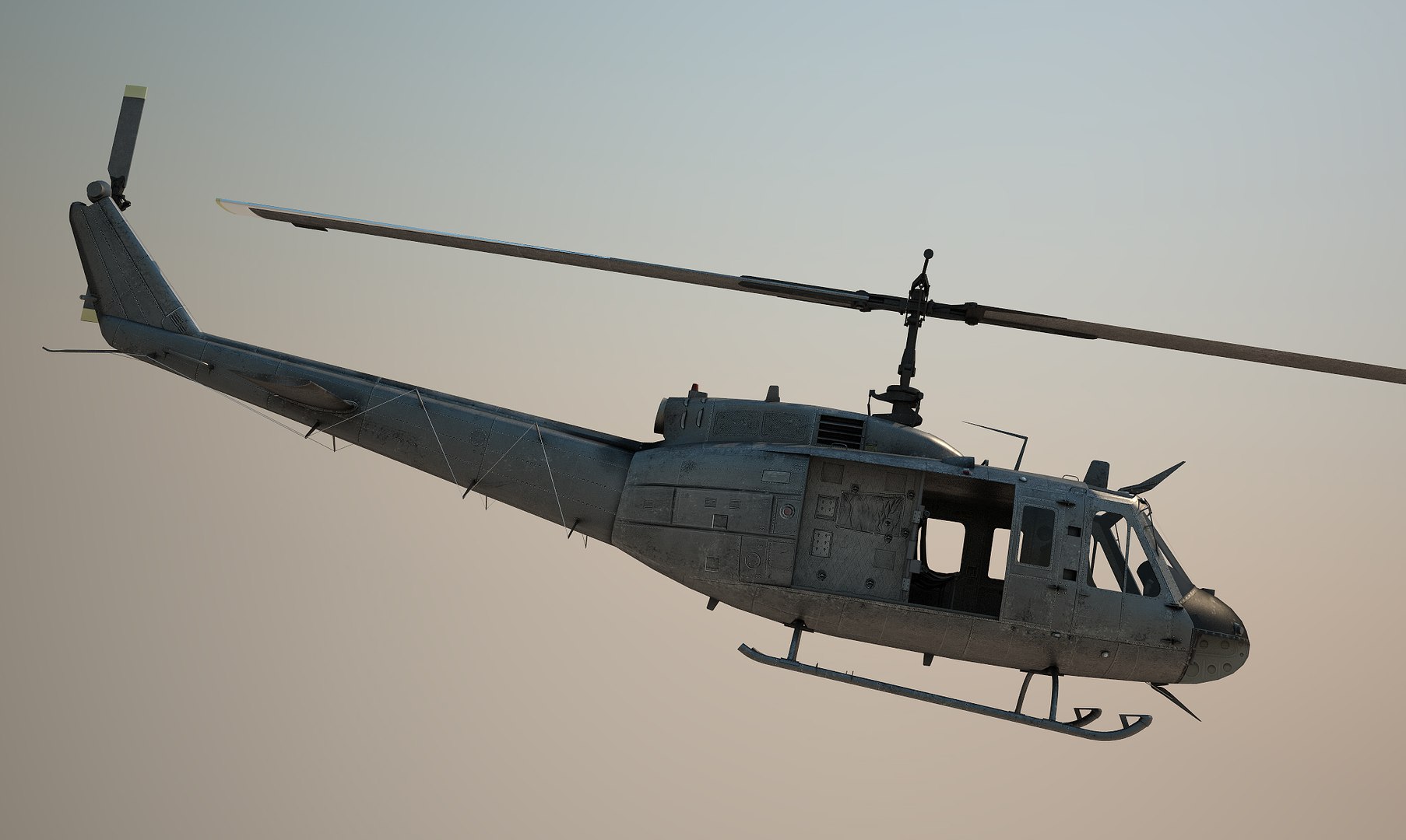 3d max h uh-1 uh-1h