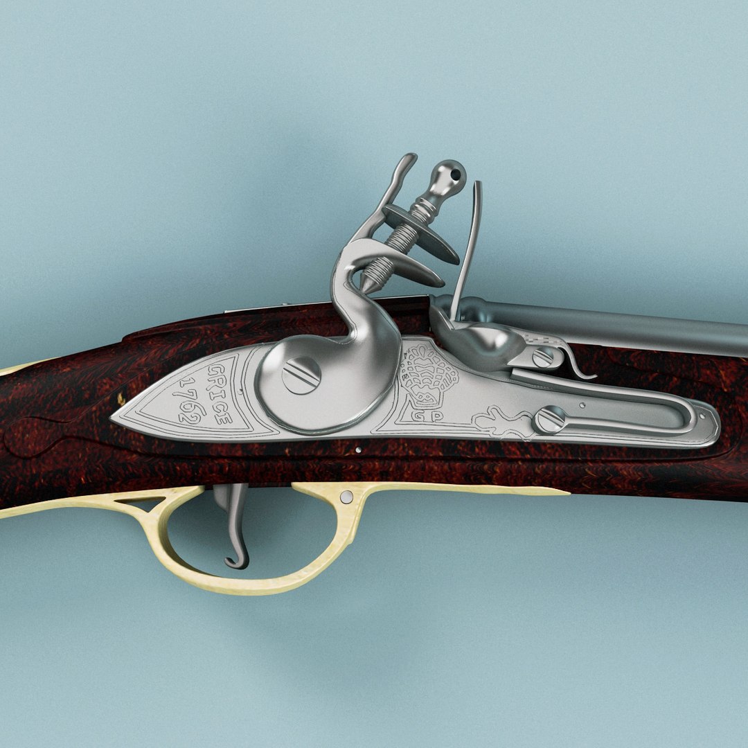 C4d Old Musket V2