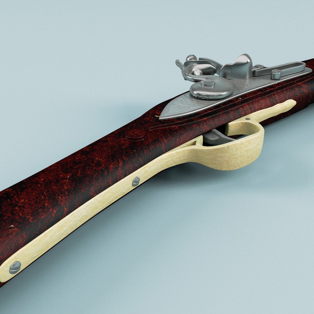 C4d Old Musket V2