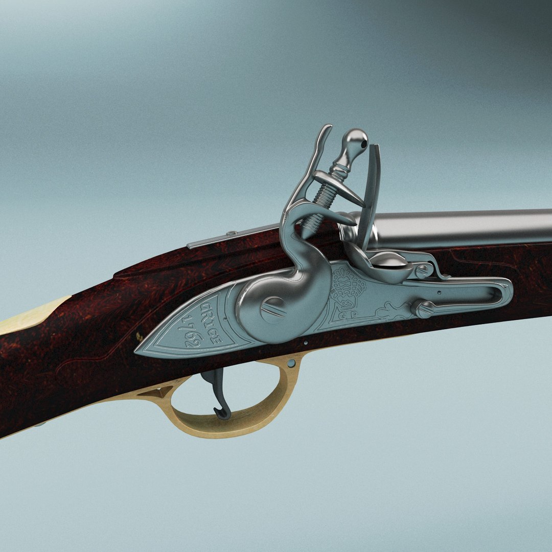 C4d Old Musket V2
