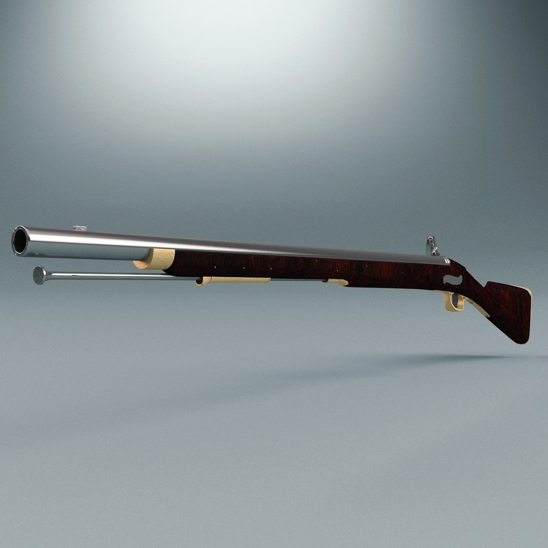 C4d Old Musket V2