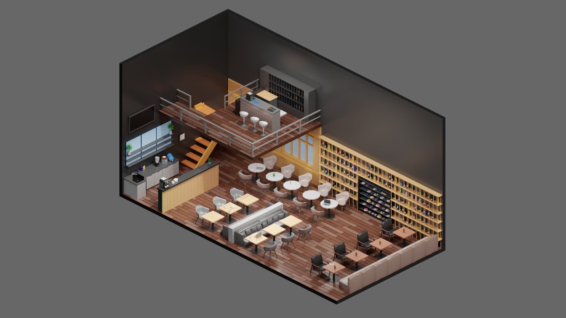 Low Poly Interior 12 Model - TurboSquid 1828247