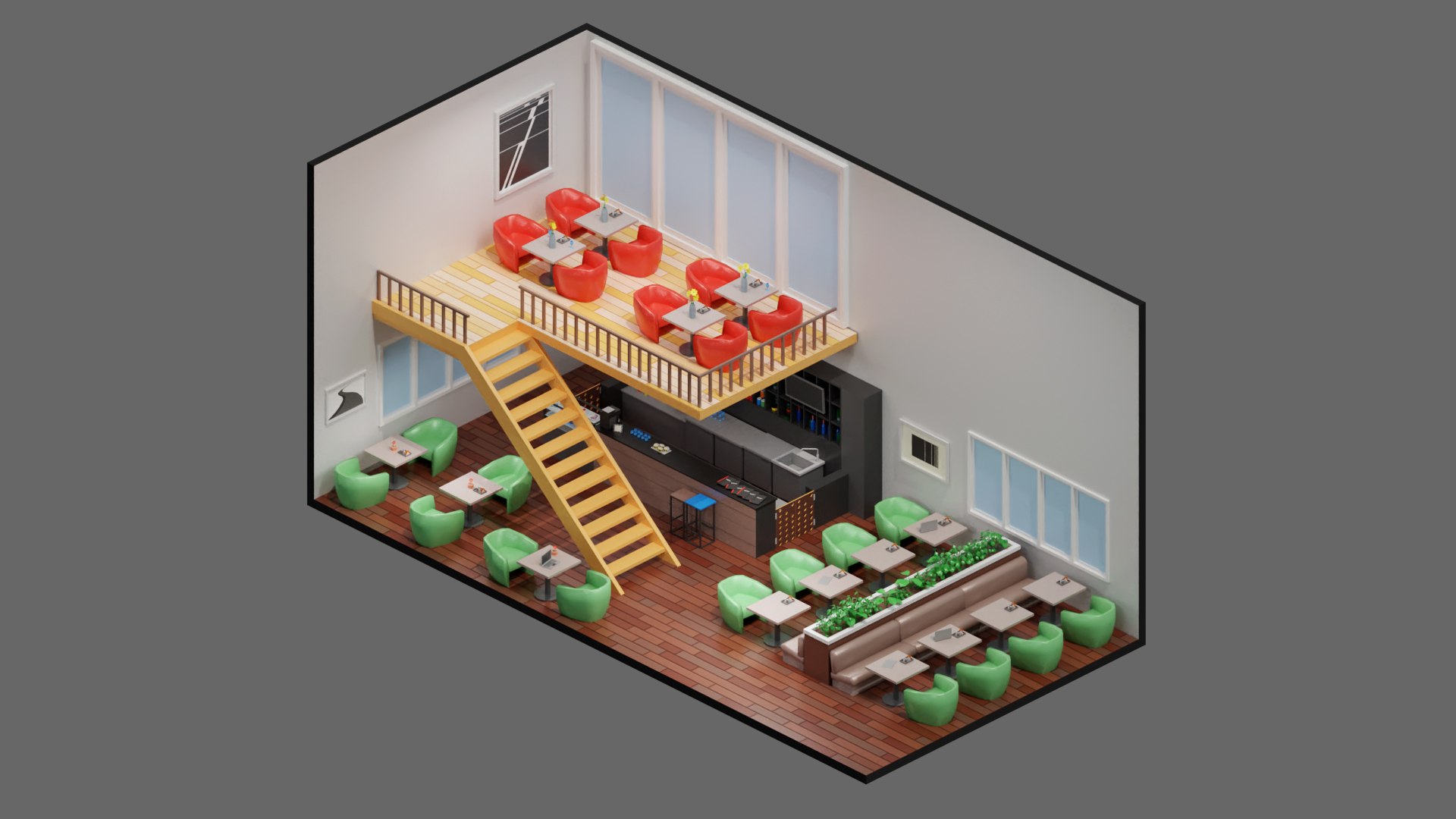 Low Poly Interior 12 Model - TurboSquid 1828247
