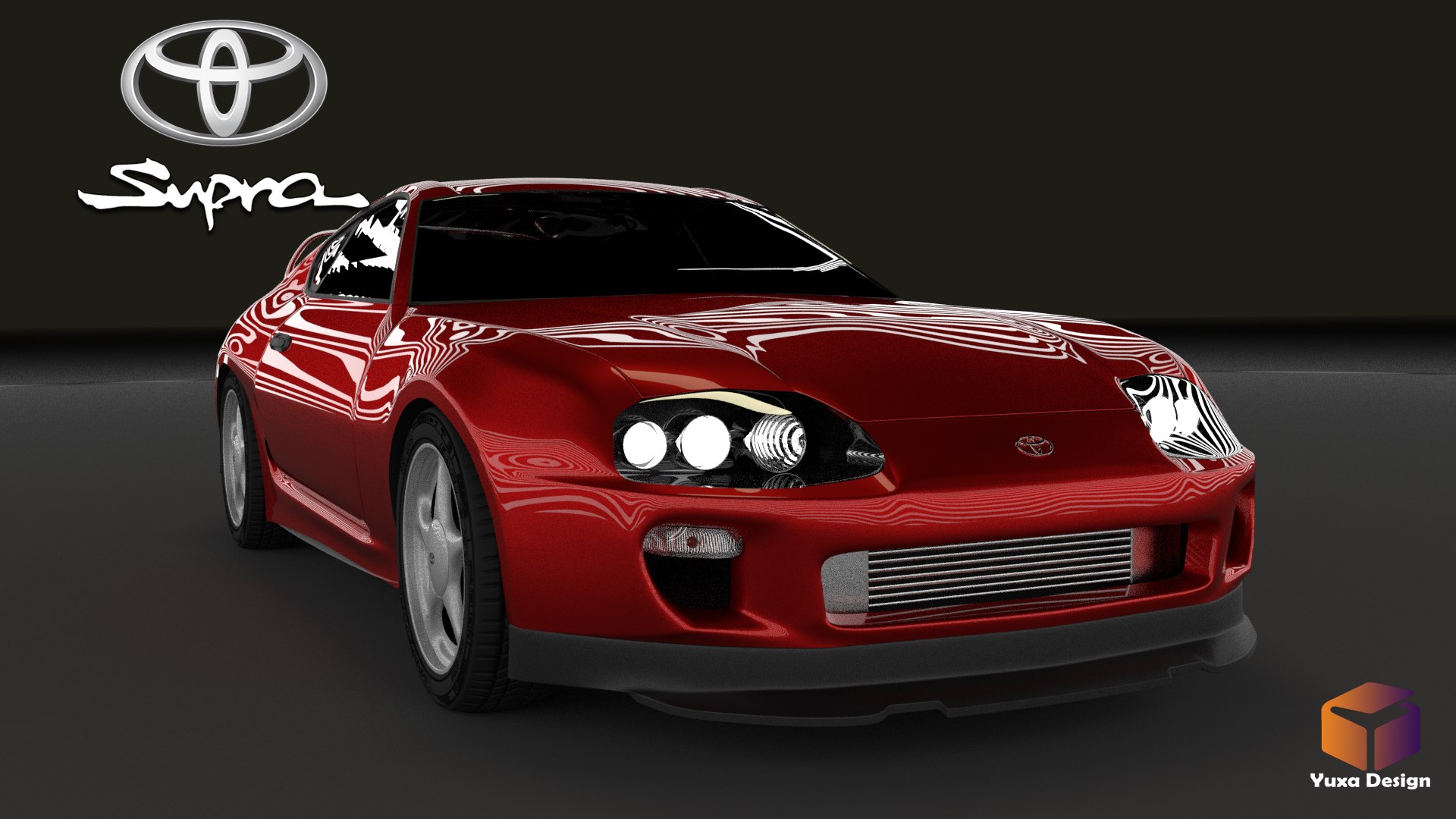3D Toyota Supra - TurboSquid 1203901