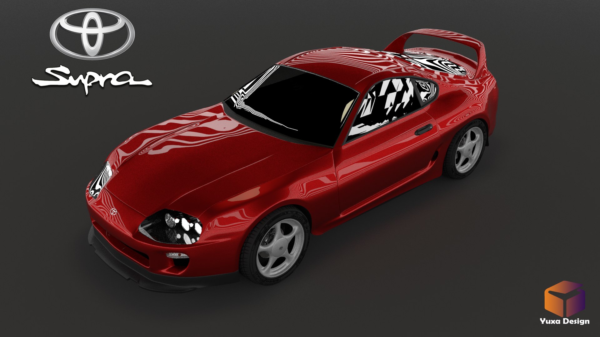 3D Toyota Supra - TurboSquid 1203901