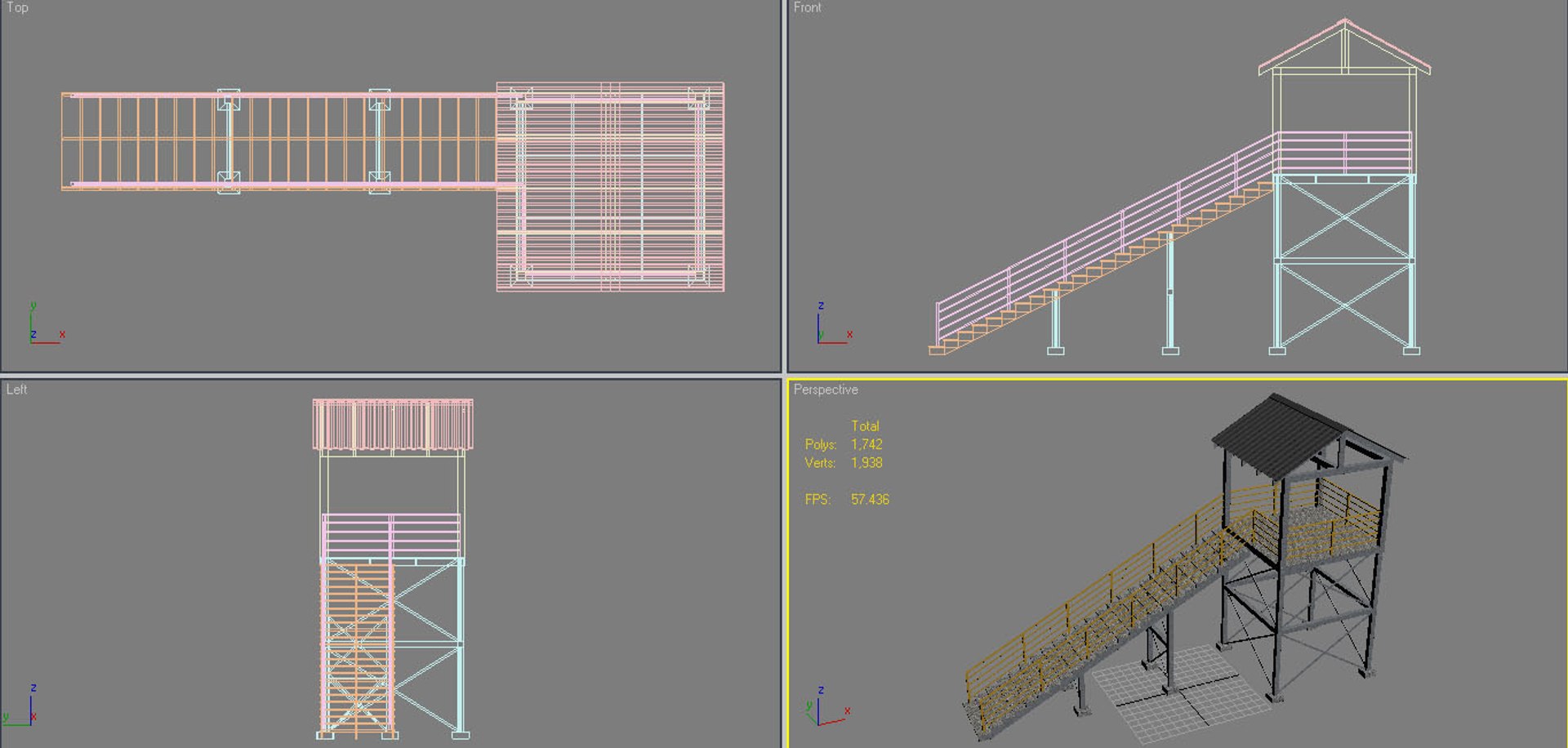 Platform P 3D Model - TurboSquid 1403468