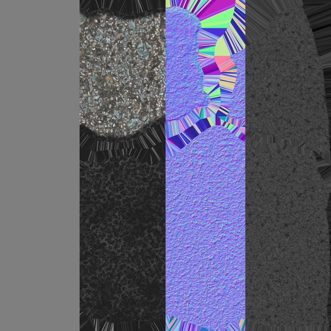 Asphalt Debris 03 3D - TurboSquid 1965875