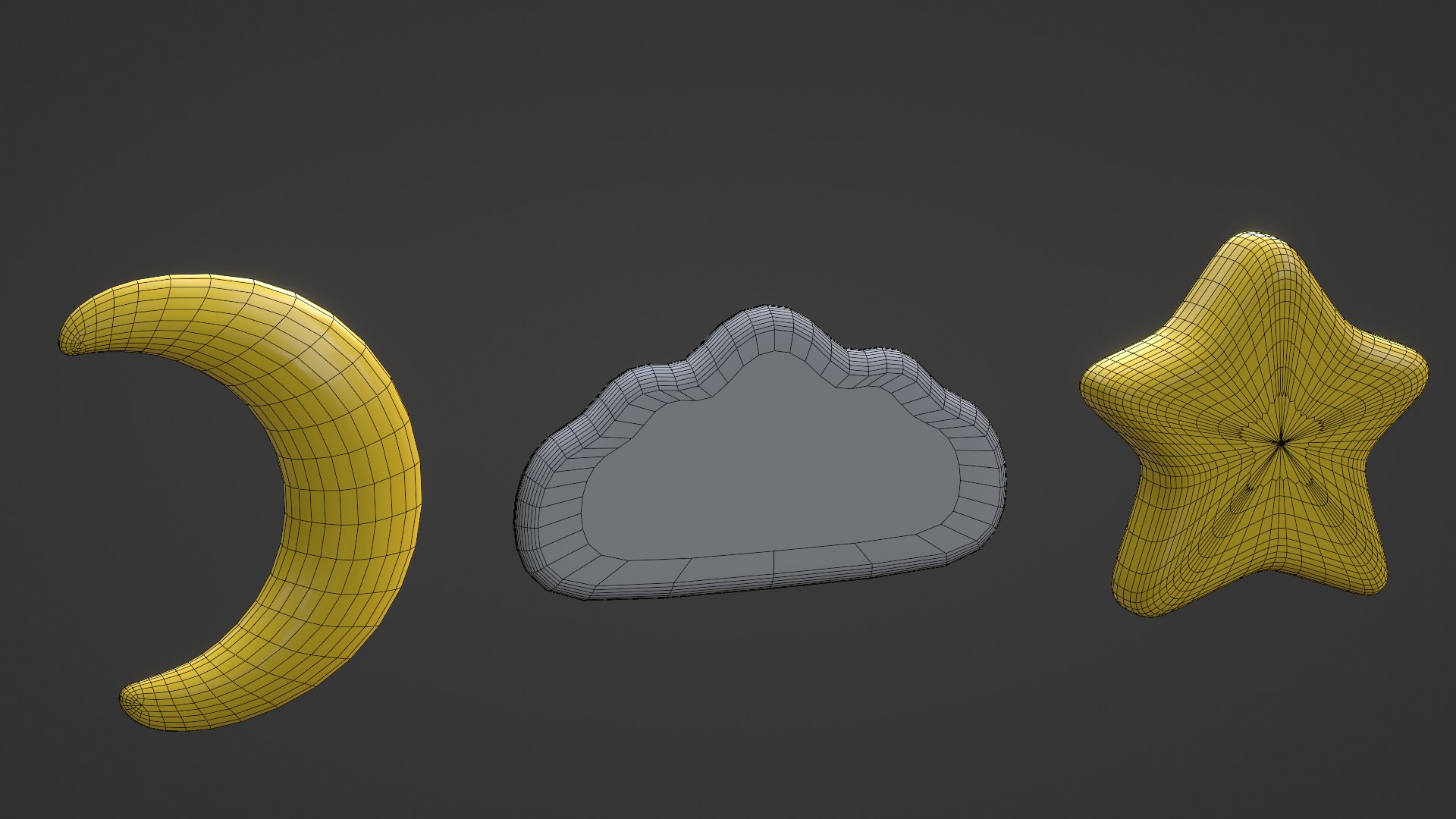 Icons 3D Model - TurboSquid 1851050