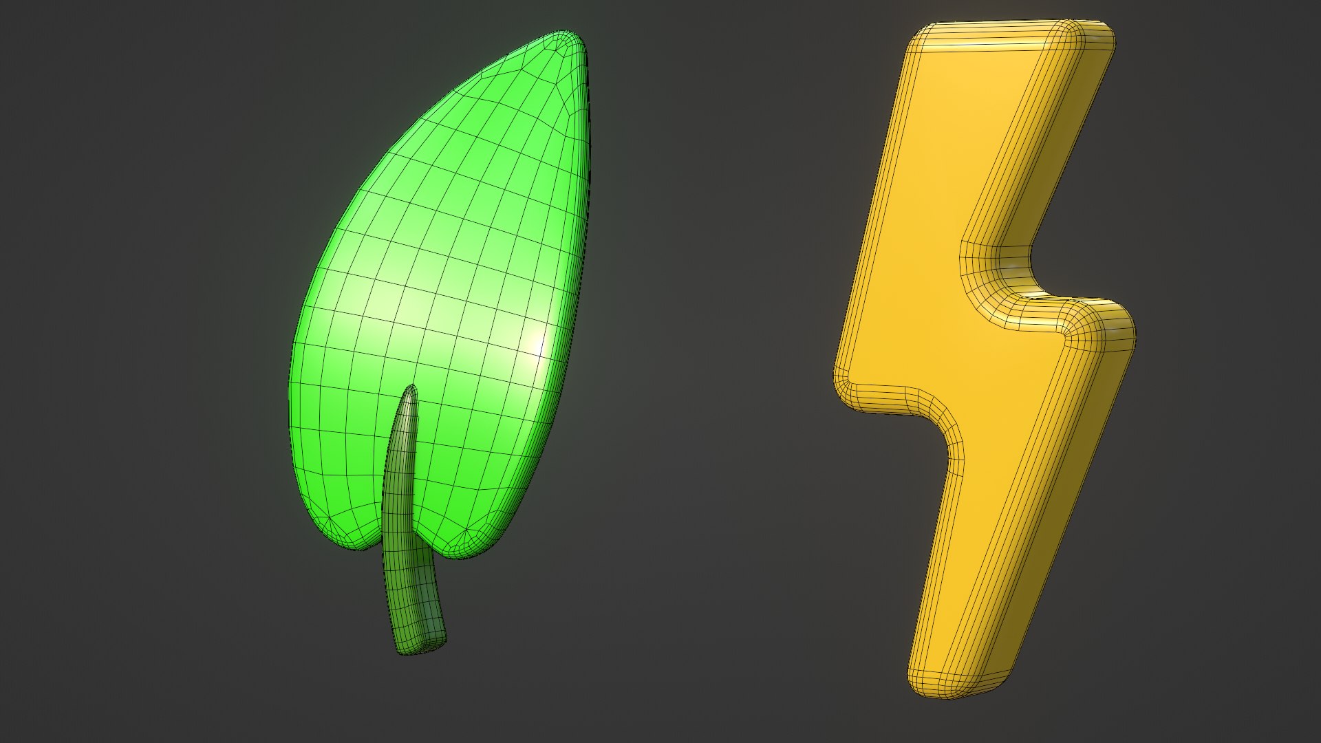 Icons 3D Model - TurboSquid 1851050