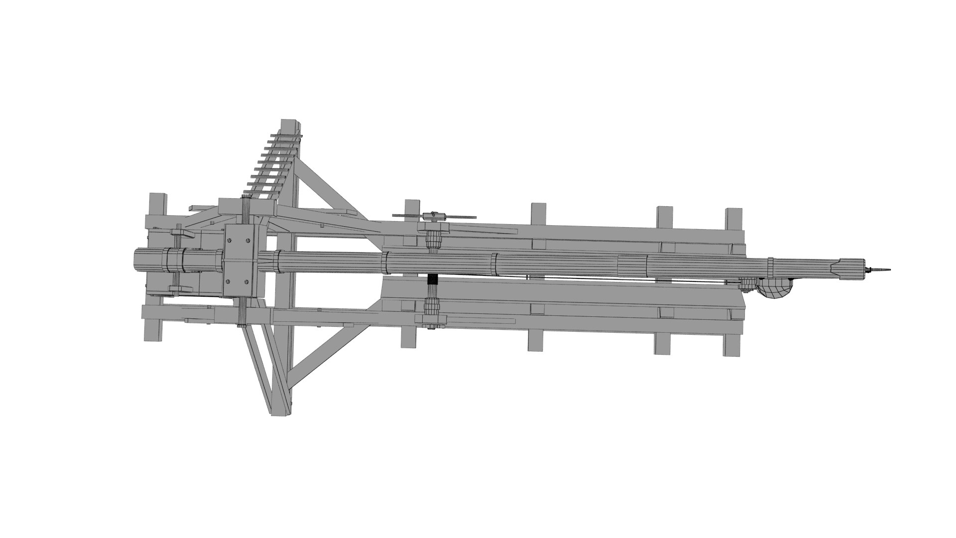 3D Trebuchet Model - TurboSquid 1841882