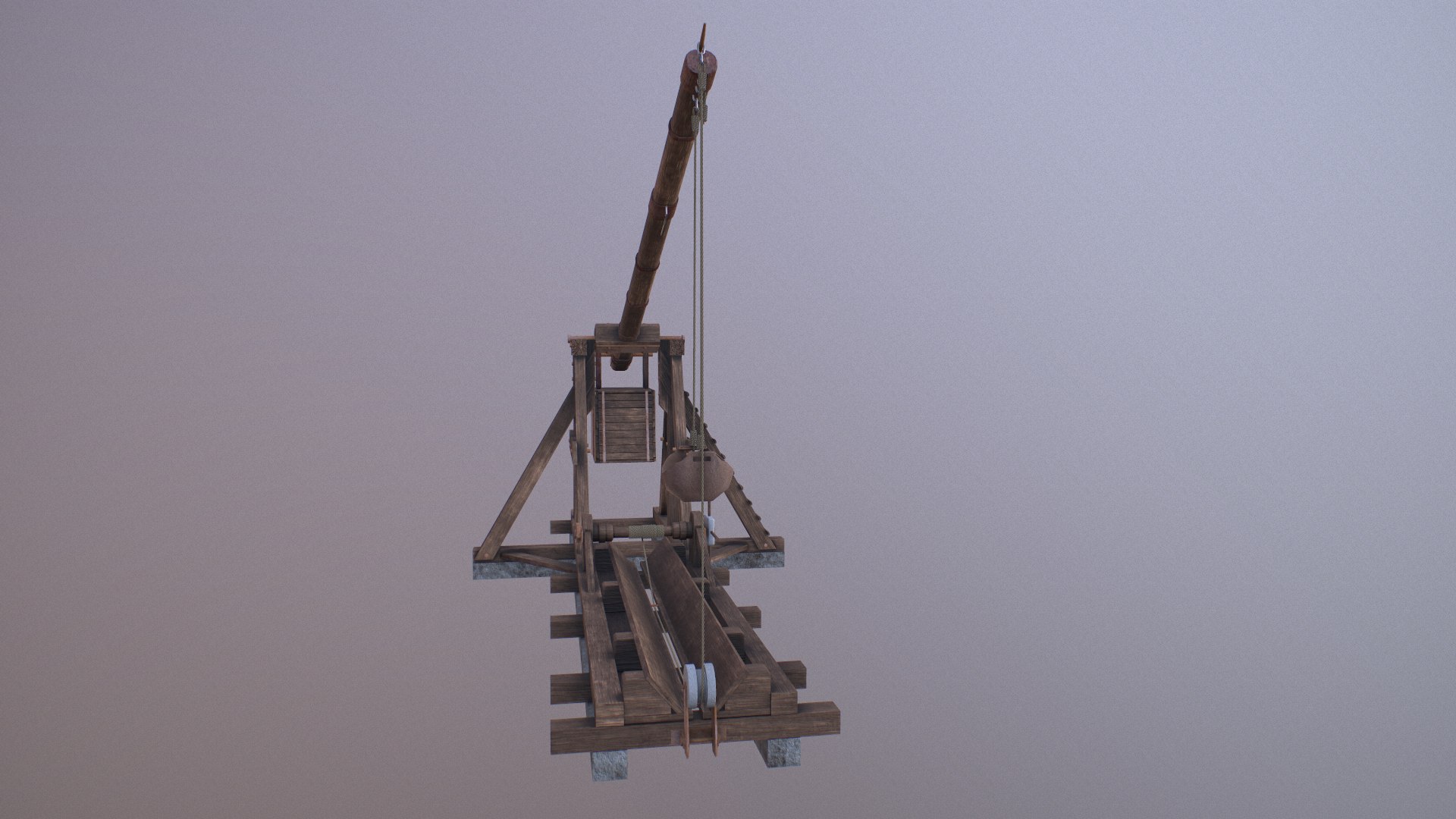 3D Trebuchet Model - TurboSquid 1841882