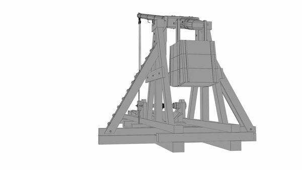 3D Trebuchet model - TurboSquid 1841882