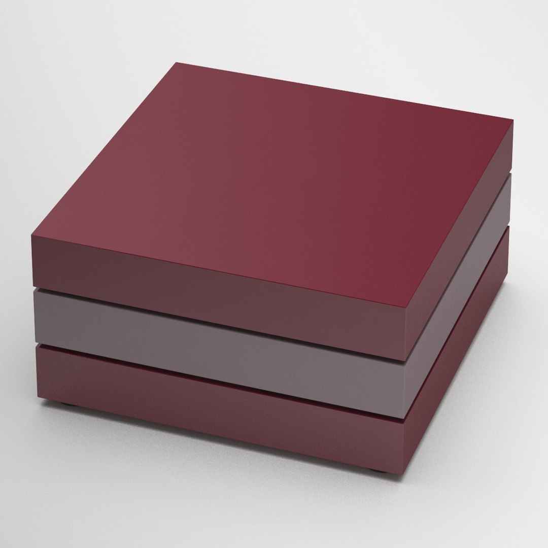 Leolux Blocco Table 3D Model - TurboSquid 1501077