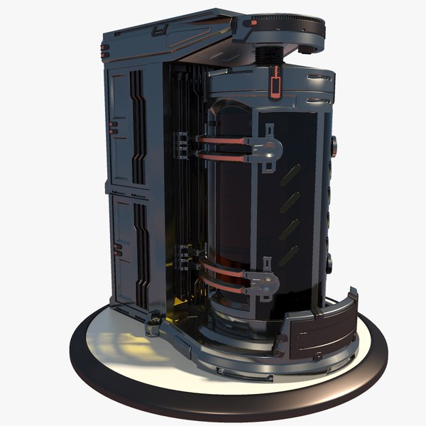 max futuristic sci-fi container