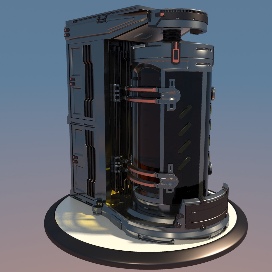 Max Futuristic Sci Fi Biohazard