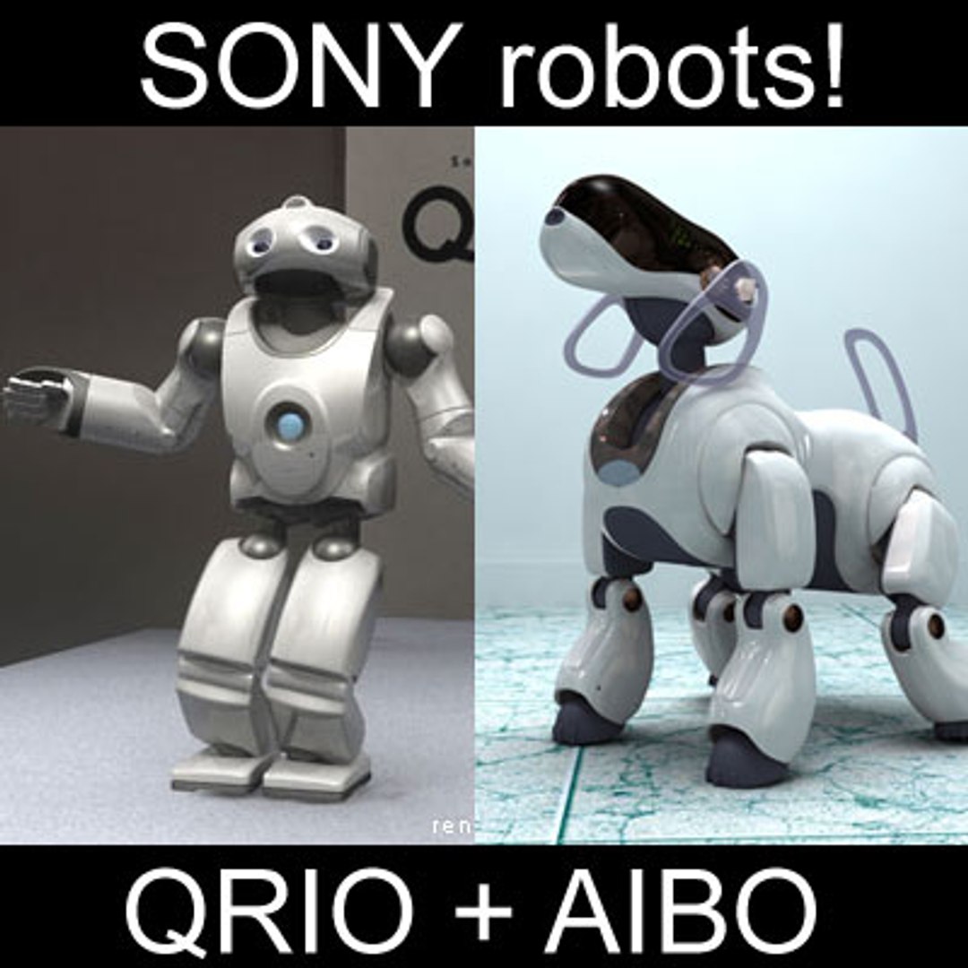 Sony - Qrio Aibo 3d Model