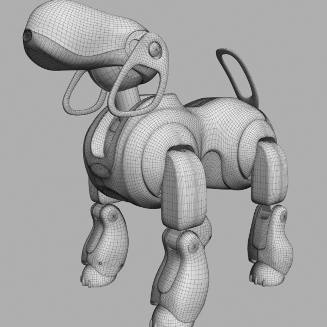 Sony - Qrio Aibo 3d Model