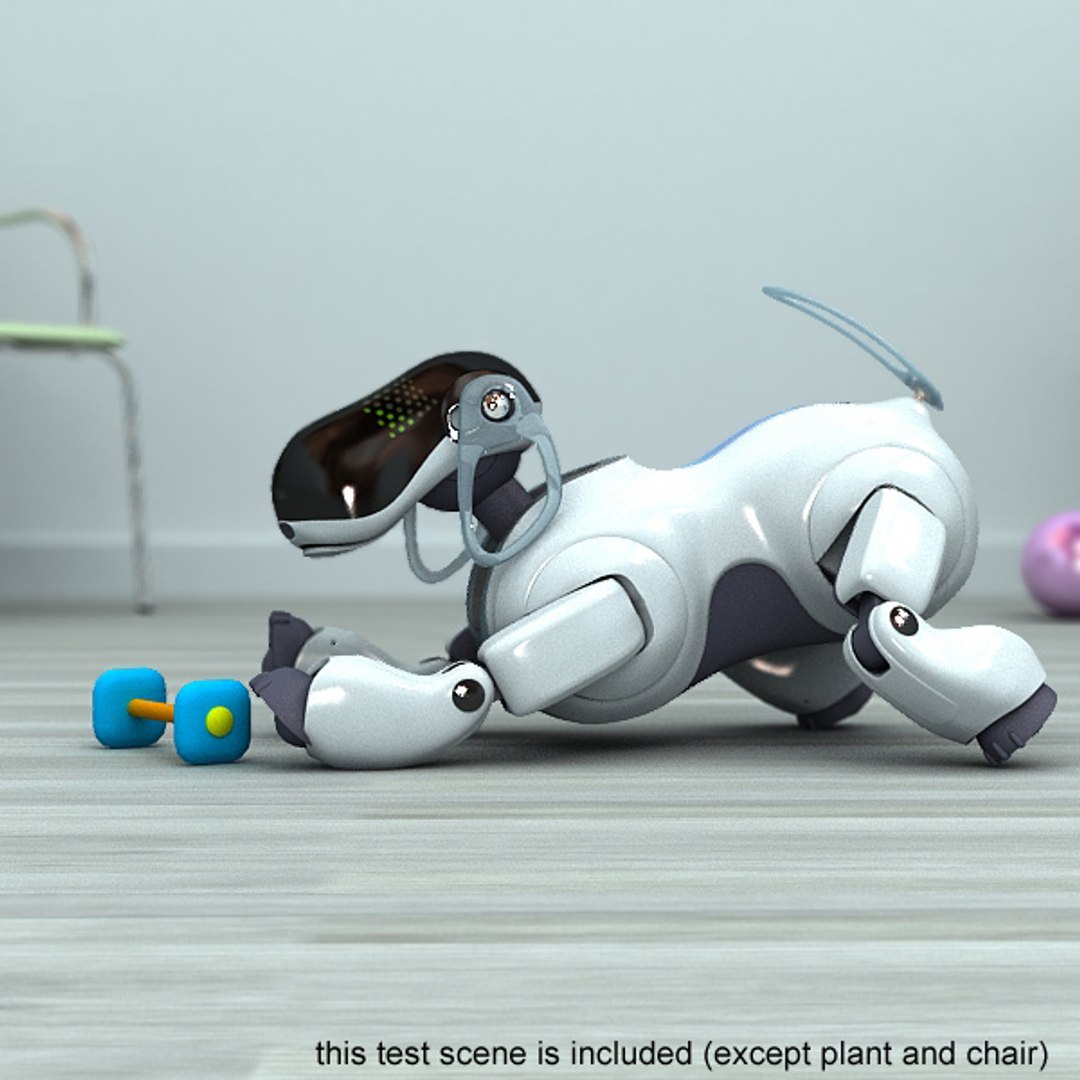 Sony - Qrio Aibo 3d Model