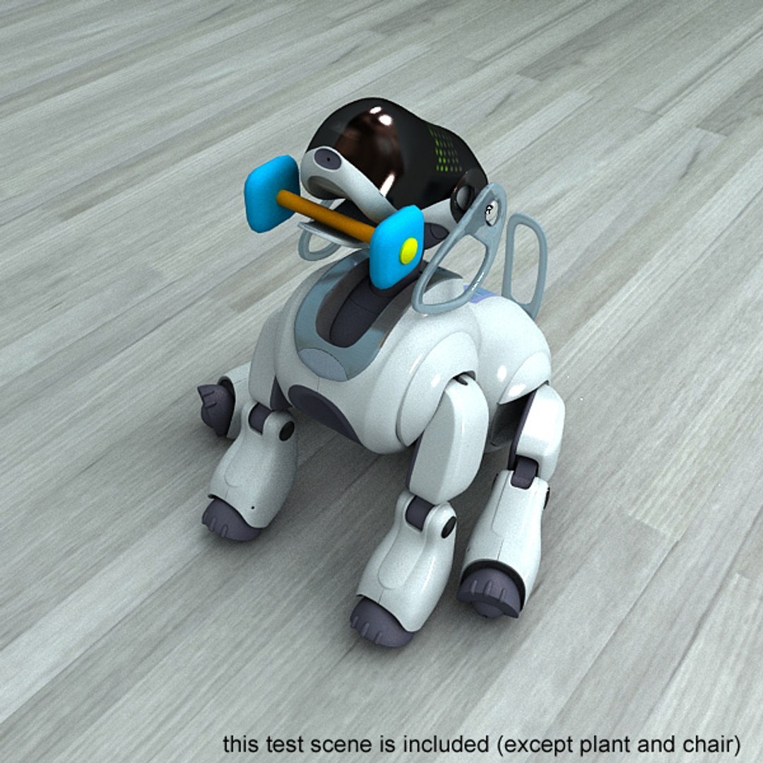 Sony - Qrio Aibo 3d Model