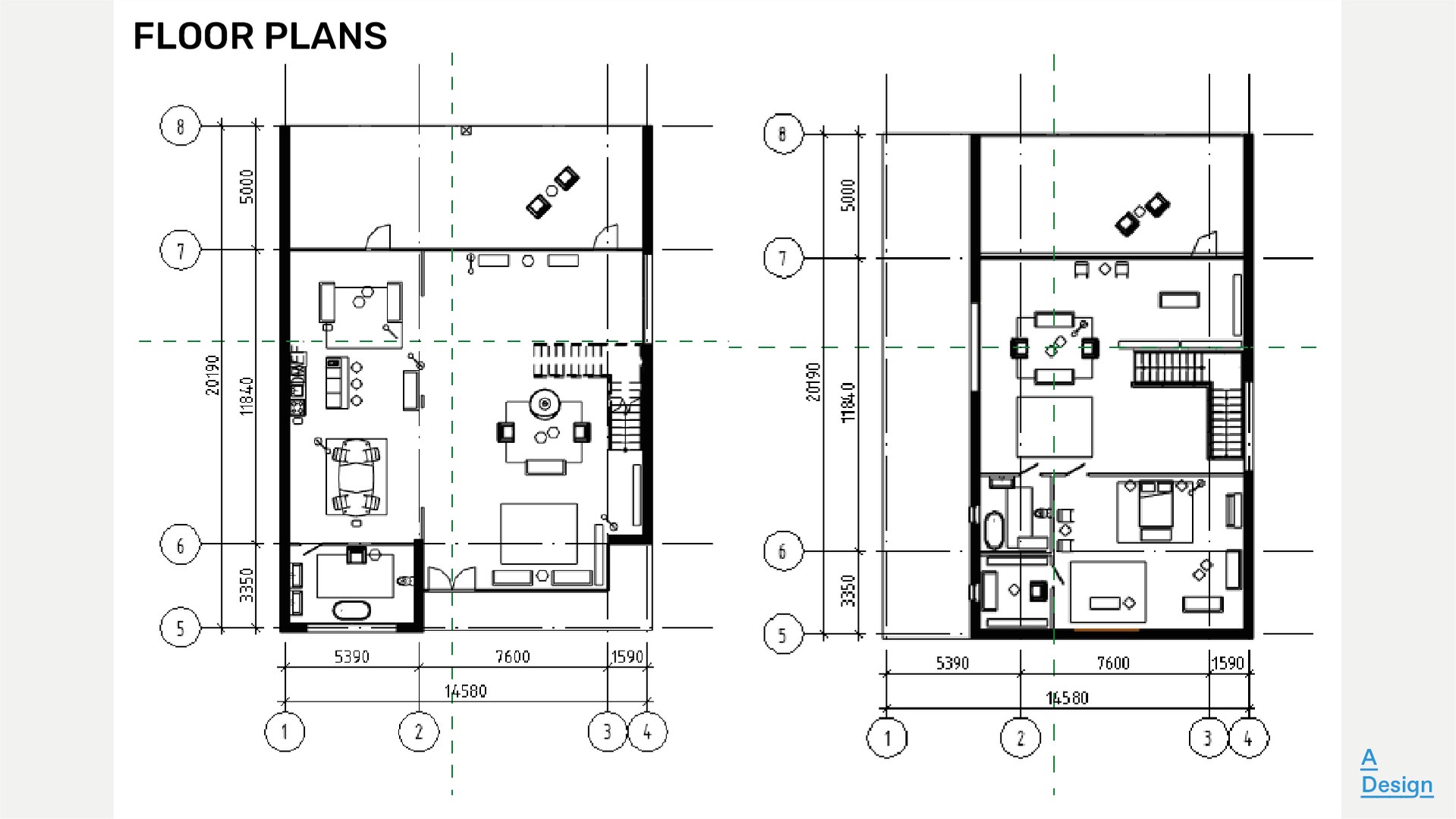 3D Two-storey House - Revit Model - TurboSquid 2017831