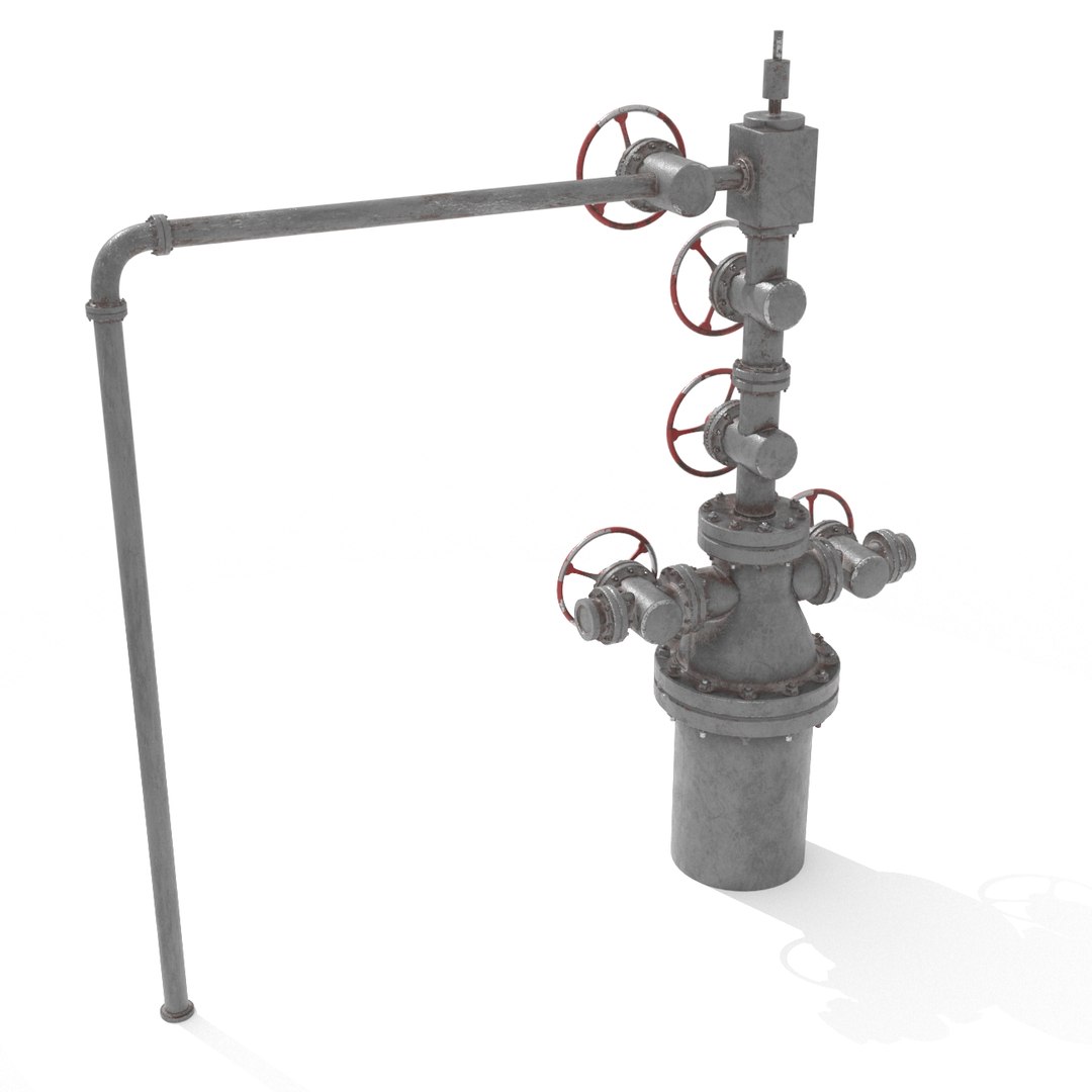 Oilfield Wellhead 3D Model - TurboSquid 1454078