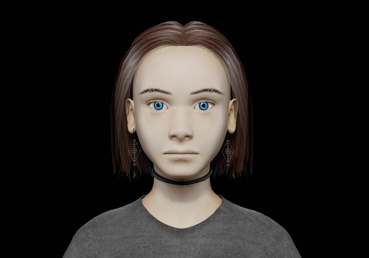 Basic Cute Woman V29019 Model - TurboSquid 2260334