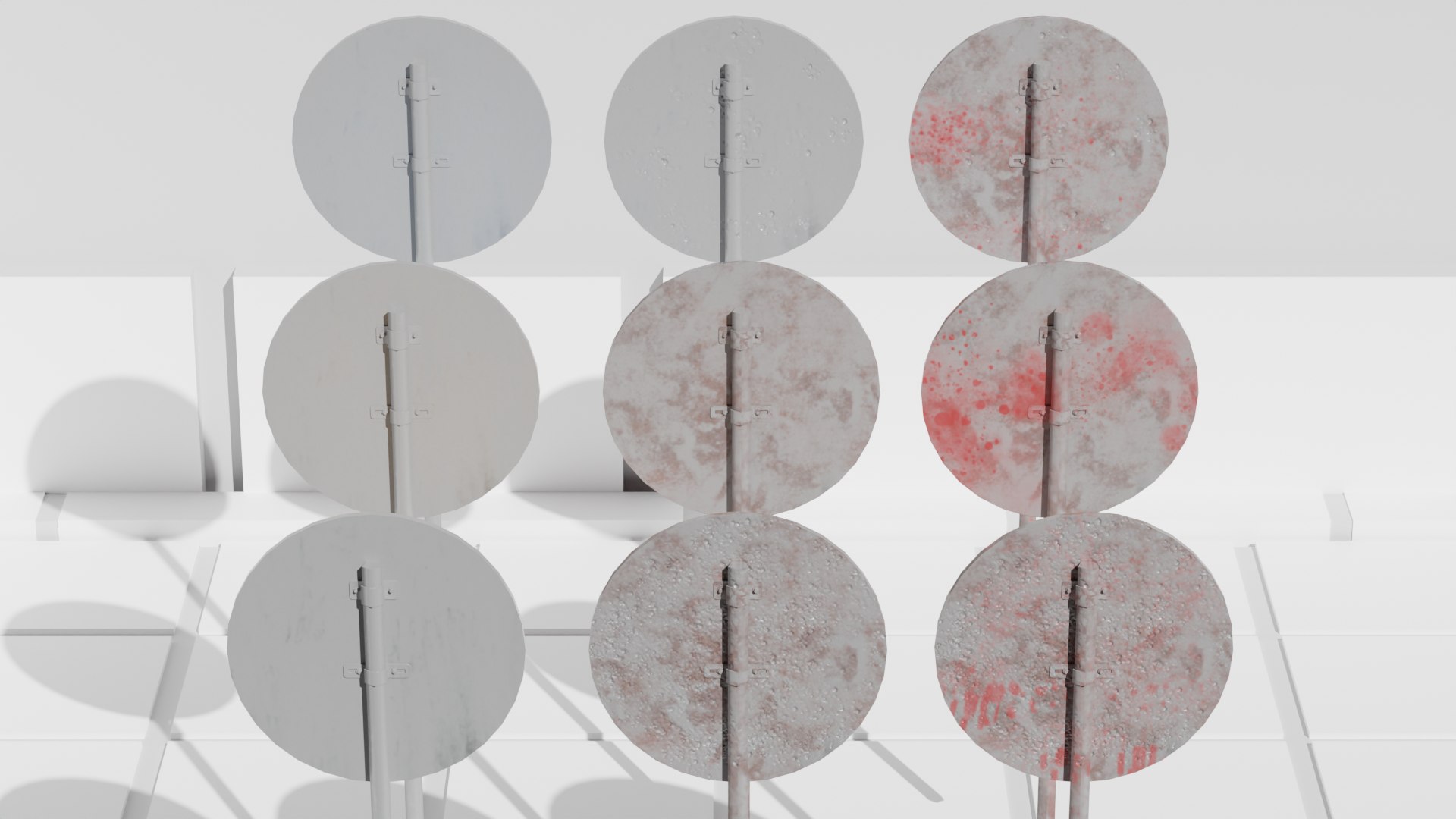 Road Signs - Ordinary - Damaged - In The Blood 3D Model - TurboSquid ...