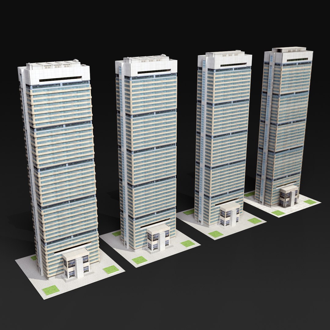 3d Model Skyscrper