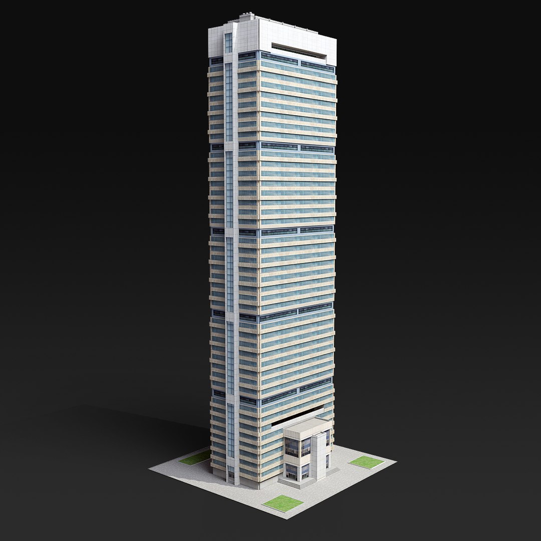 3d Model Skyscrper