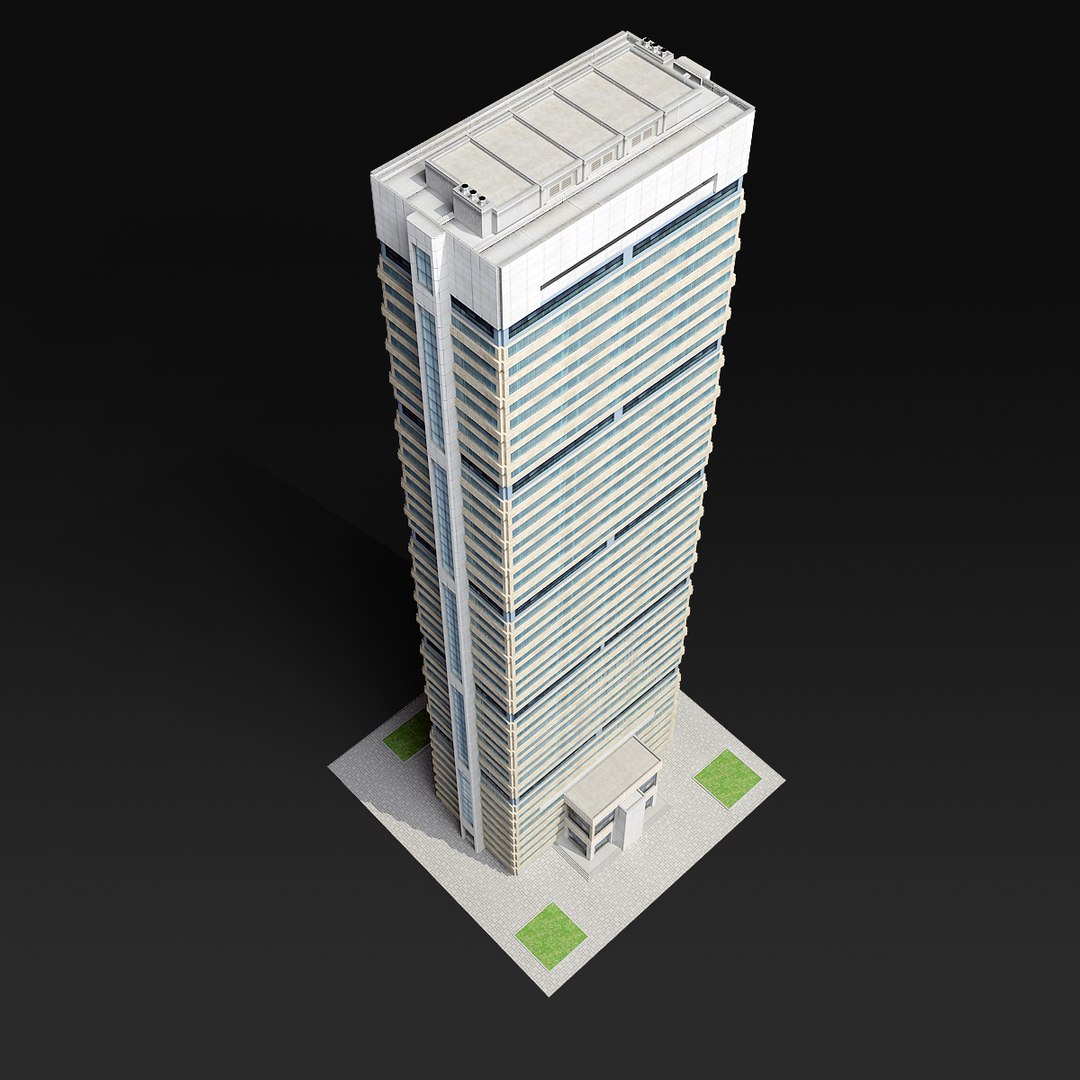 3d Model Skyscrper
