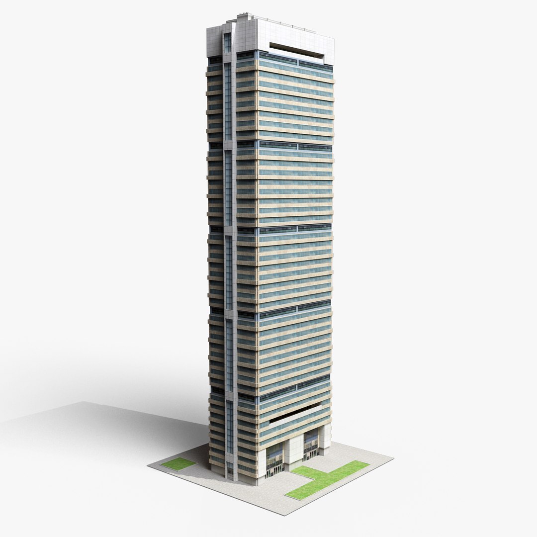3d Model Skyscrper