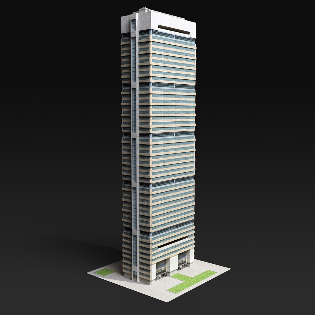 3d Model Skyscrper