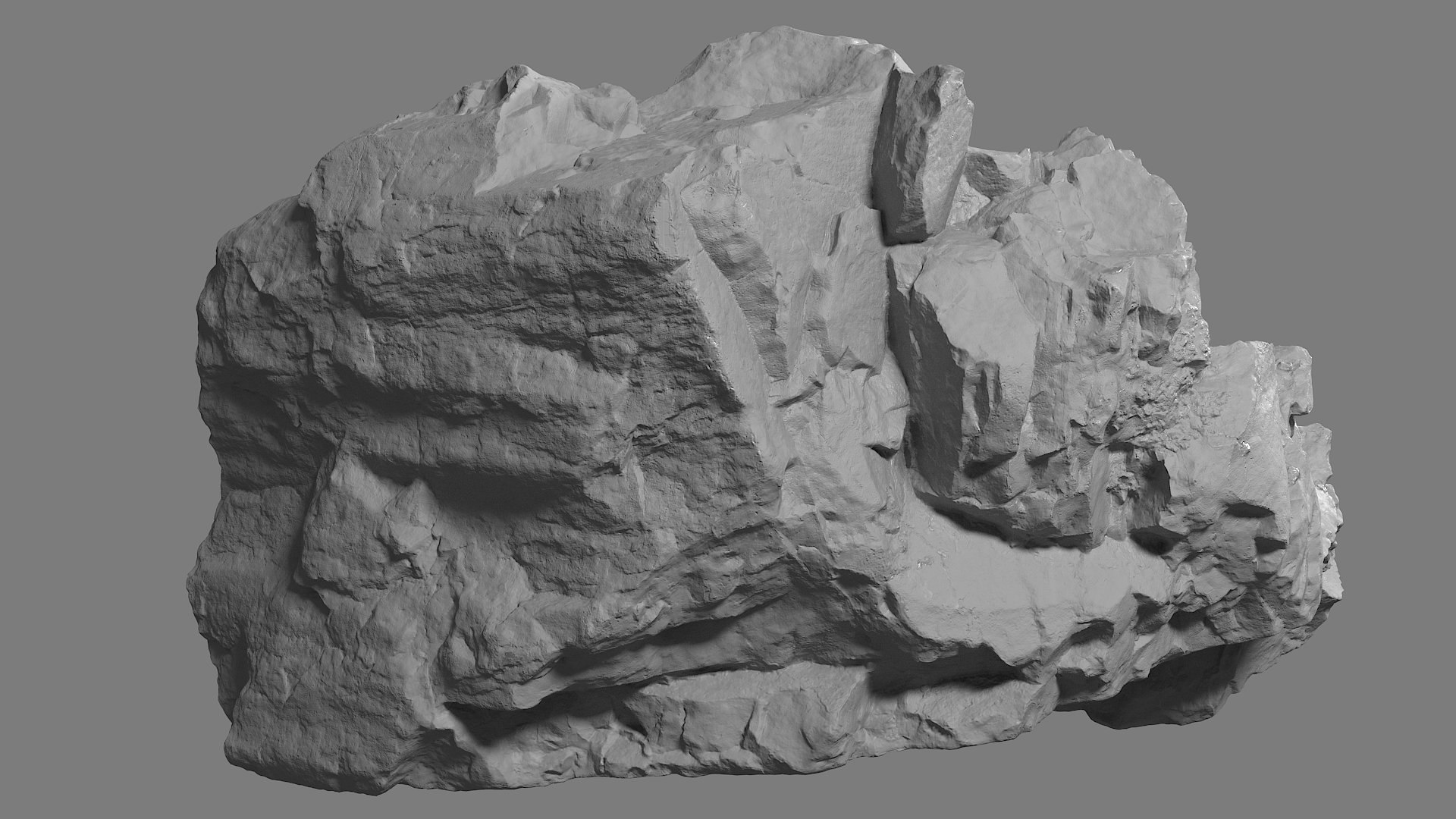 3D Essential Scanned Rock 27 - TurboSquid 2064205