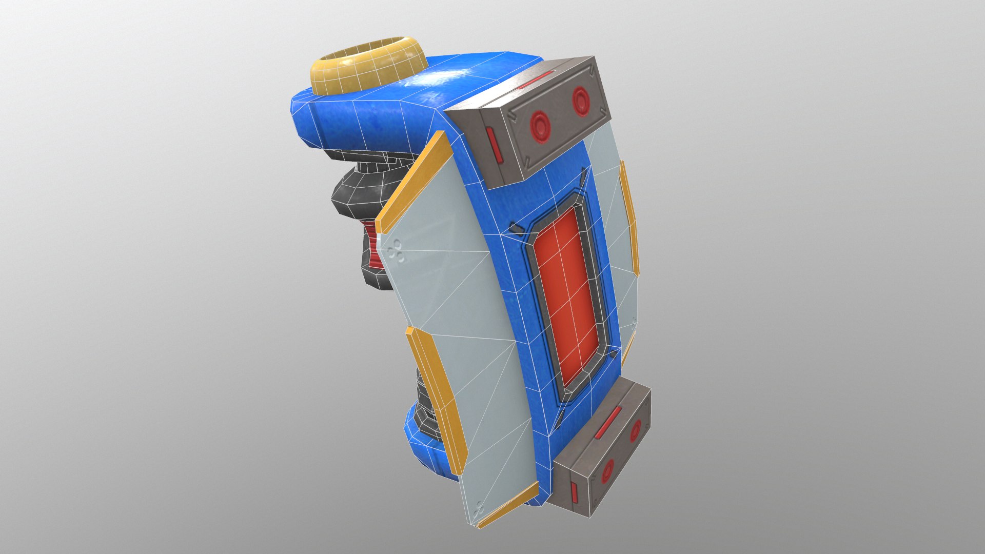 Area Shield Level 4 Model - TurboSquid 2190199