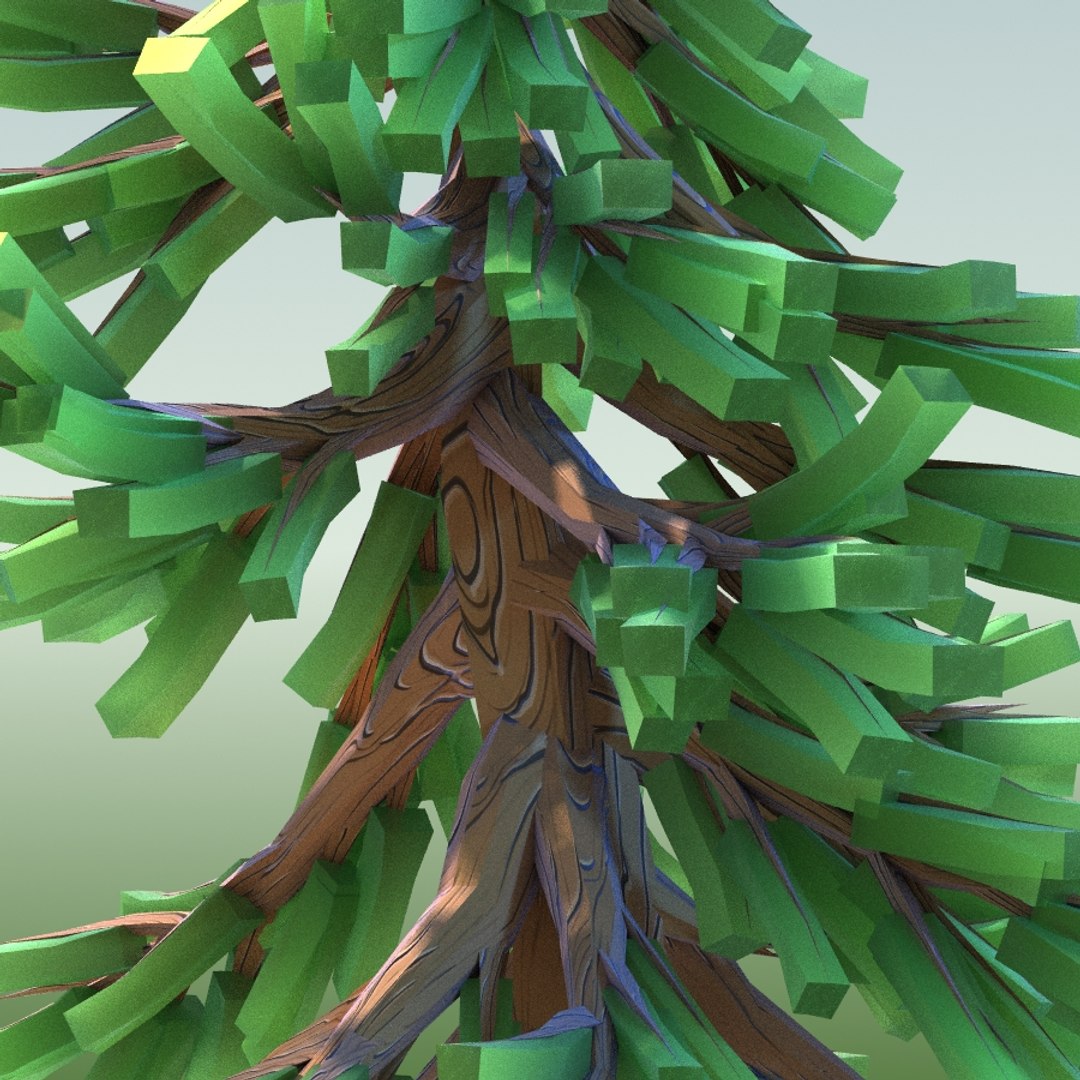3d Model Of Tree