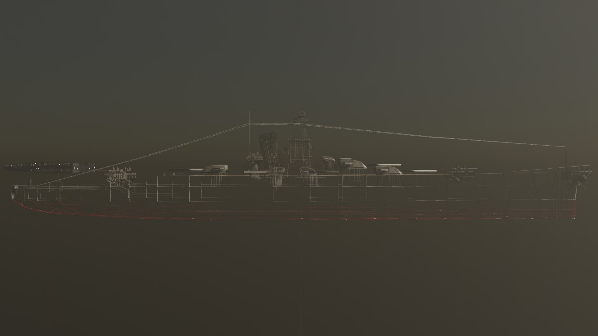 3D Model Warship Ww2 - TurboSquid 2186287