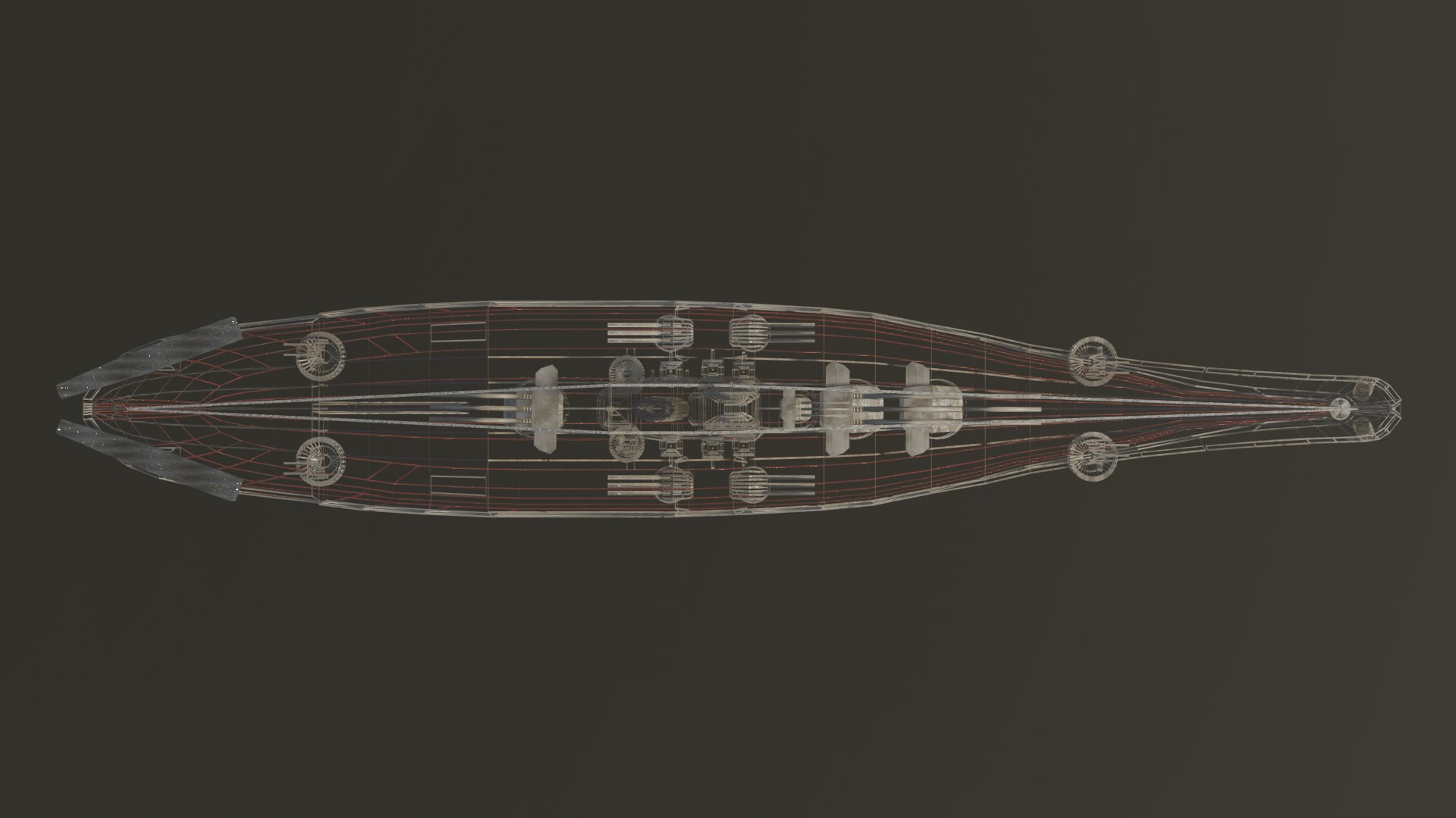 3D Model Warship Ww2 - TurboSquid 2186287
