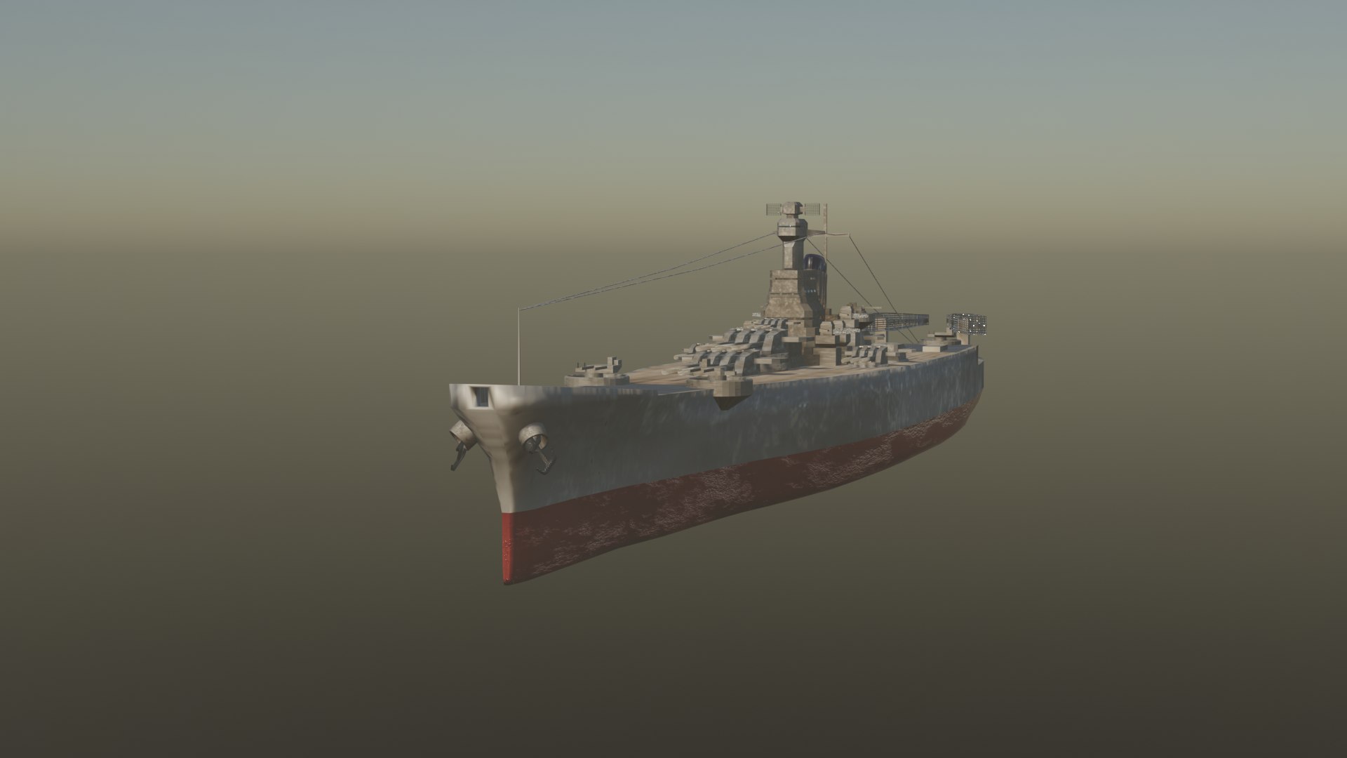 3D Model Warship Ww2 - TurboSquid 2186287