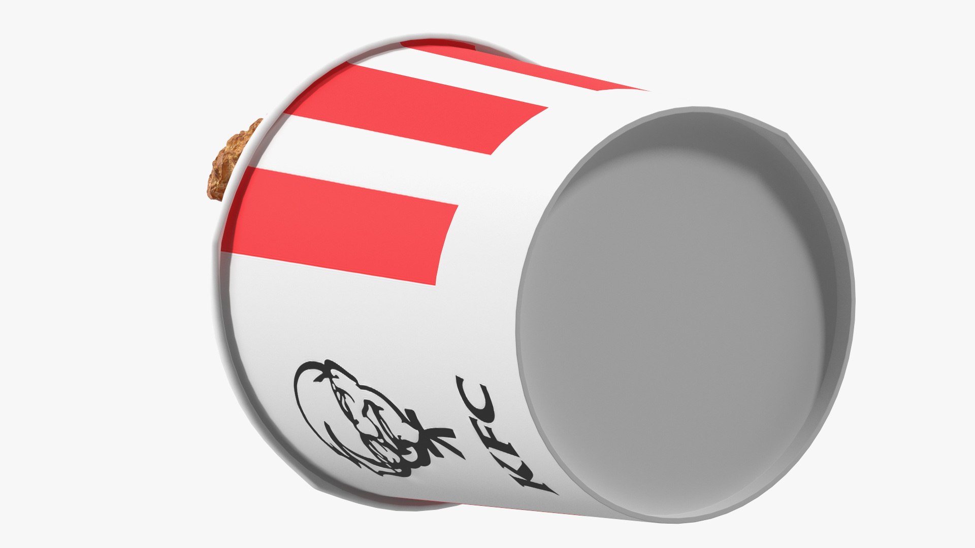 Bucket of KFC Chicken Wings model - TurboSquid 2177346