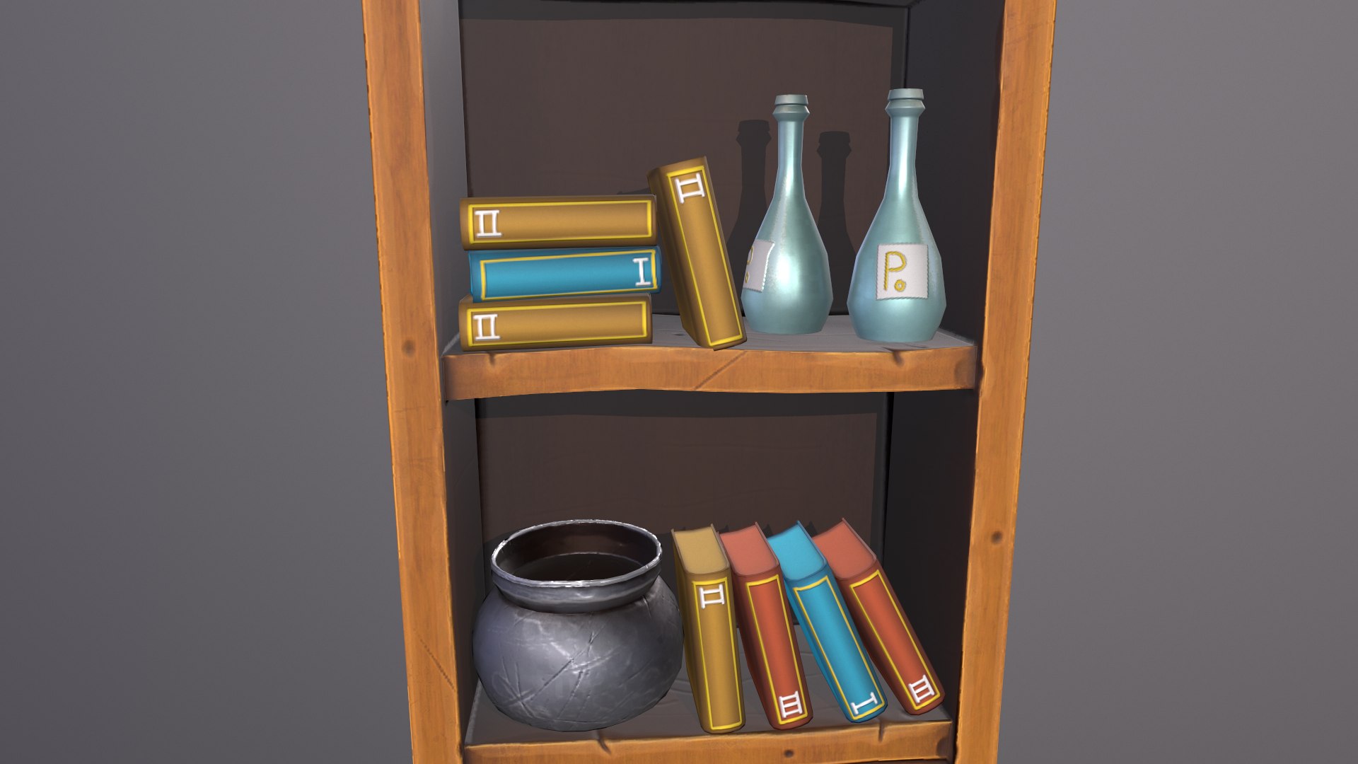 Stylized Cupboard Model - TurboSquid 1975434
