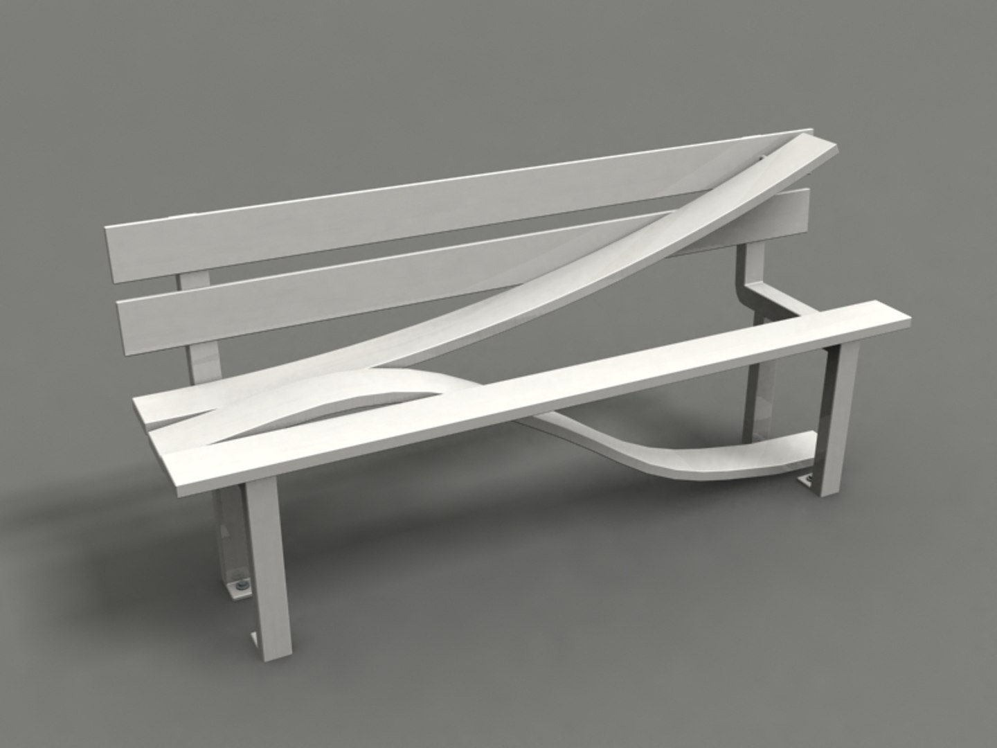 Park Chair Strange Benches Obj