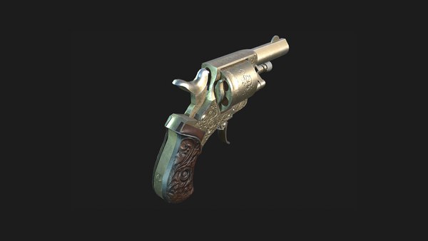 modelo 3d Bulldog Revolver - TurboSquid 1946338