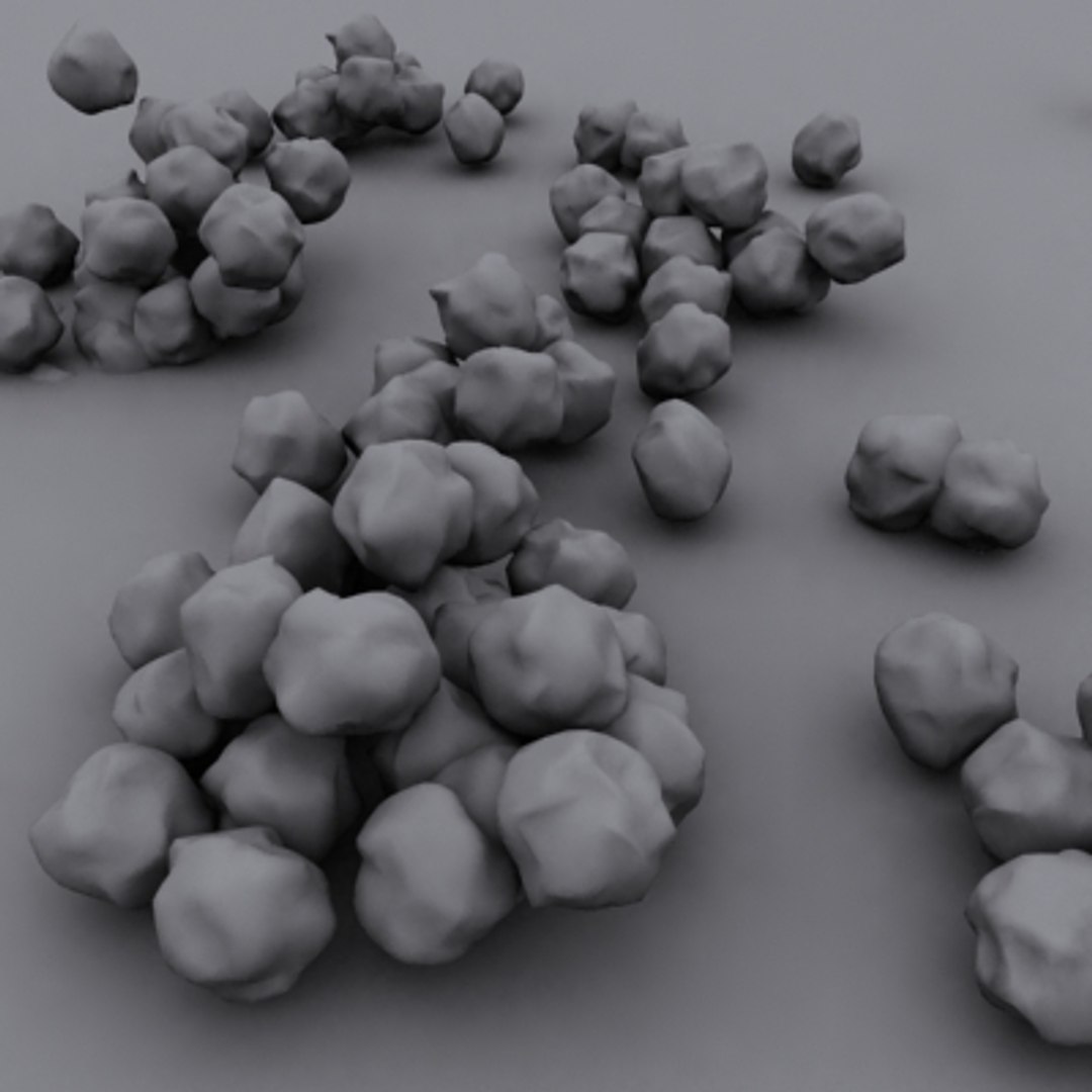 Staphylococcus Aureus 3d Max