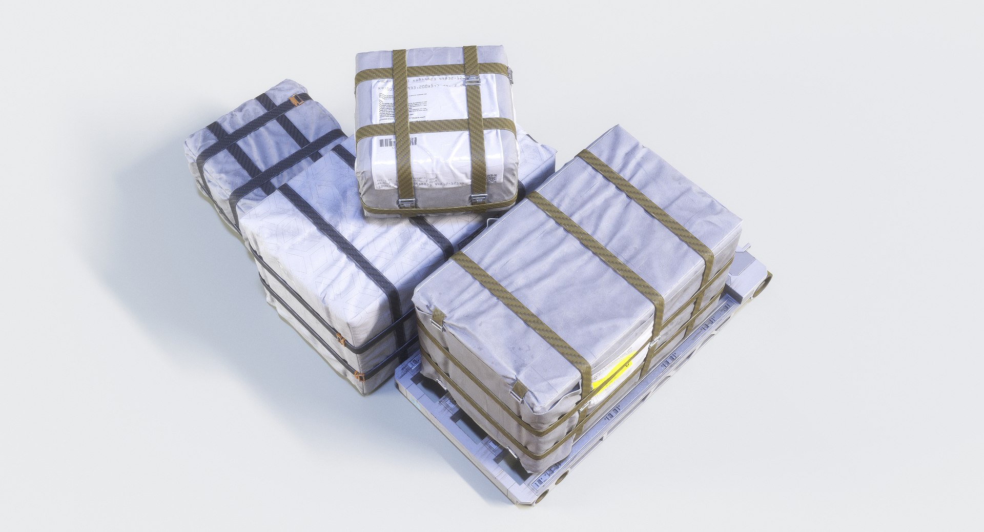 3D Cargo Box Pallet Model - TurboSquid 1342653