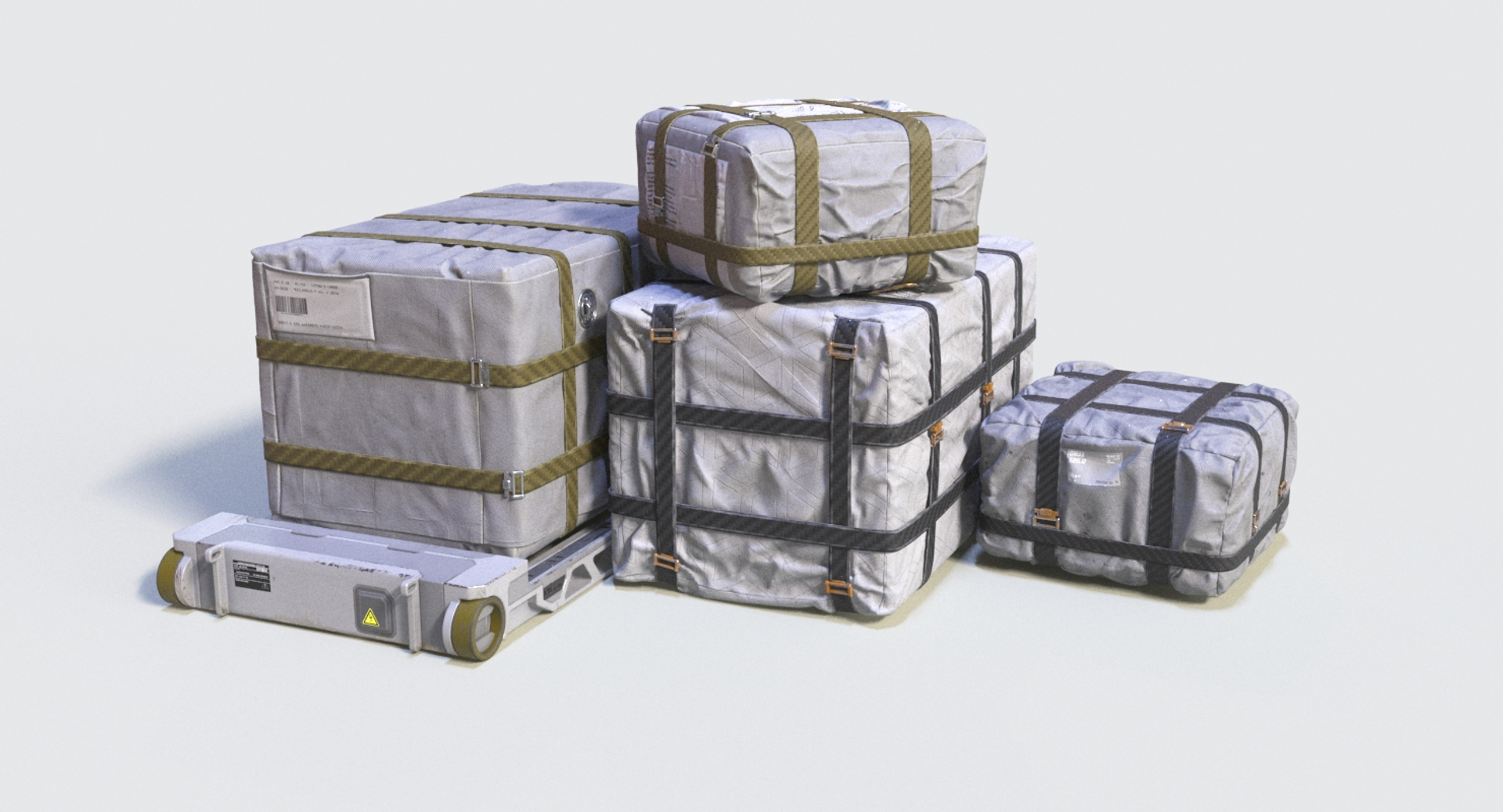 3D Cargo Box Pallet Model - TurboSquid 1342653