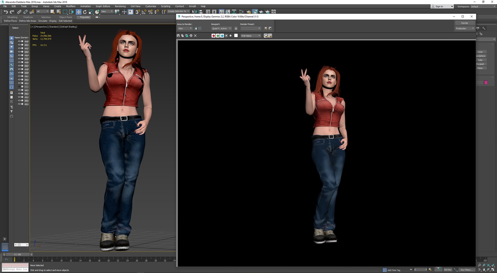 Alexandra Daddario Zbrush 3D Model 3D - TurboSquid 1885728