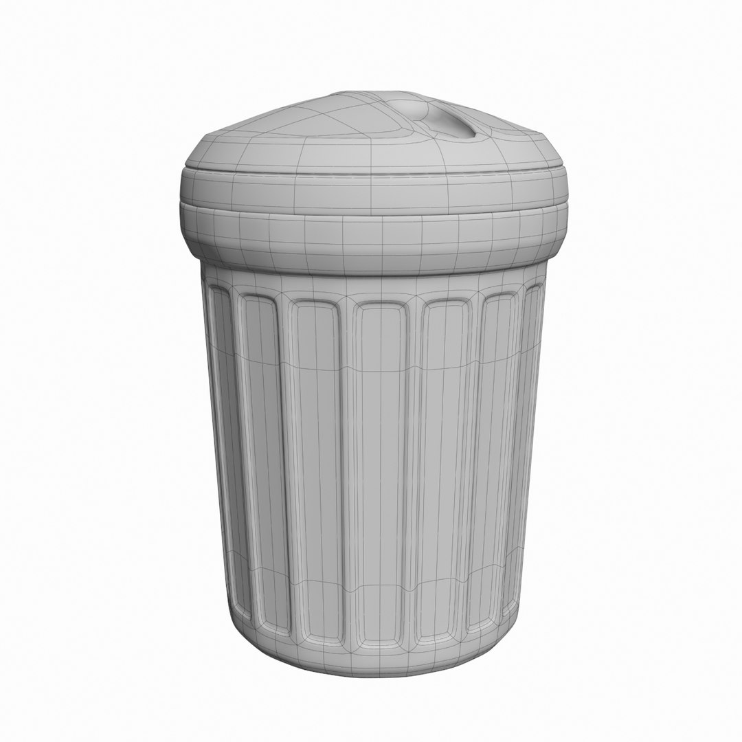 3d Plastic Dustbin