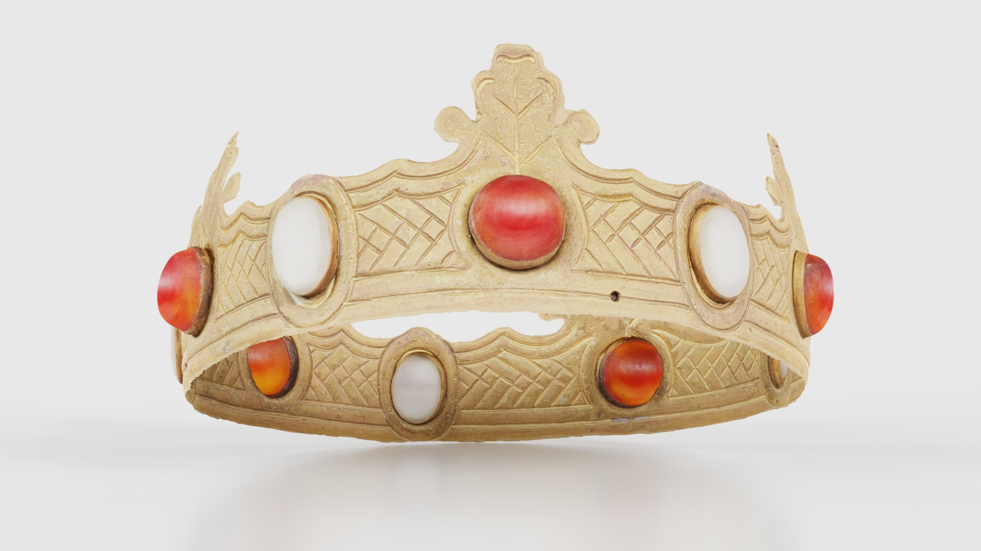 Leaf Crown Remastered 3D Model - TurboSquid 2360072