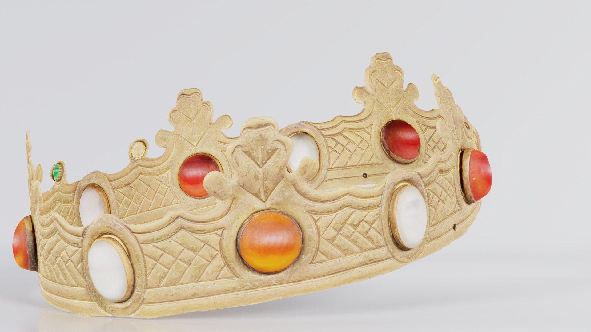 Leaf Crown Remastered 3D Model - TurboSquid 2360072